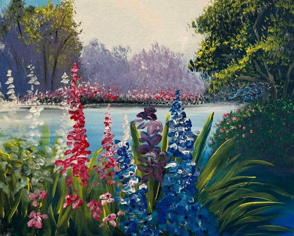 Bloom, a PAINT & SIP EVENT with Lisa | Stir Up The Paint